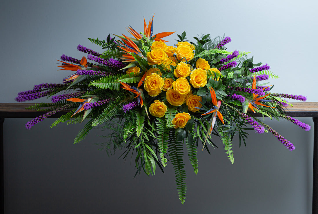 Birds of Solace Casket Spray – House-of-Blooms
