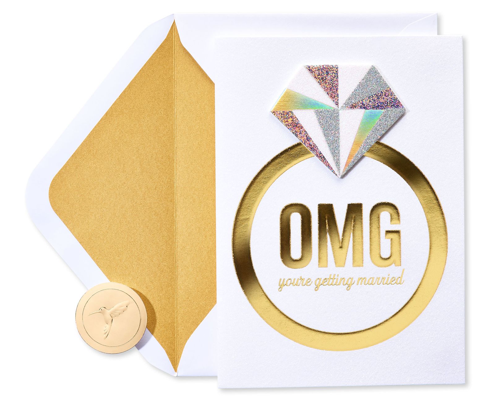 Omg Ring Funny Wedding Greeting Card – House-of-Blooms